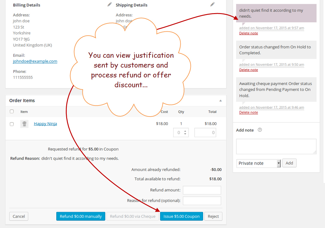 How to Integrate Order Refund Functionality in WooCommerce? / FmeAddons ...